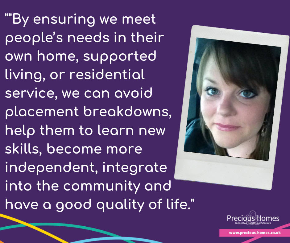 Occupational Therapy, part of the MDT at Precious Homes